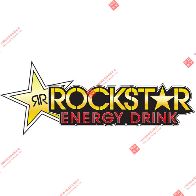 Logotipo De Rockstar Energy En Blanco Y Negro
