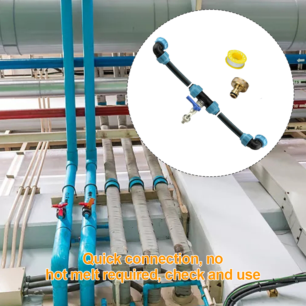 Gardening Pyude IBC Tank Connection Set Garden Water Hose Connector ...