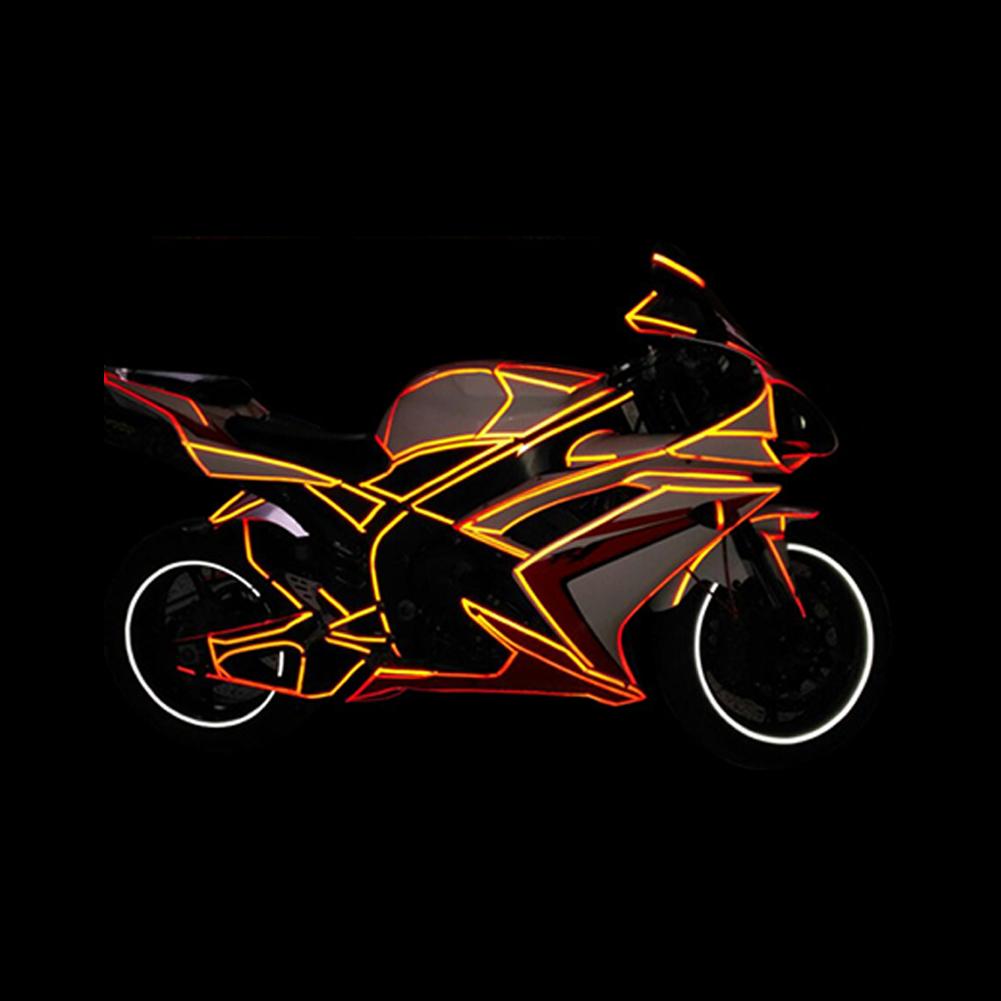 Adhésif signalisation,Autocollants réfléchissants pour vélo vtt,bande ...