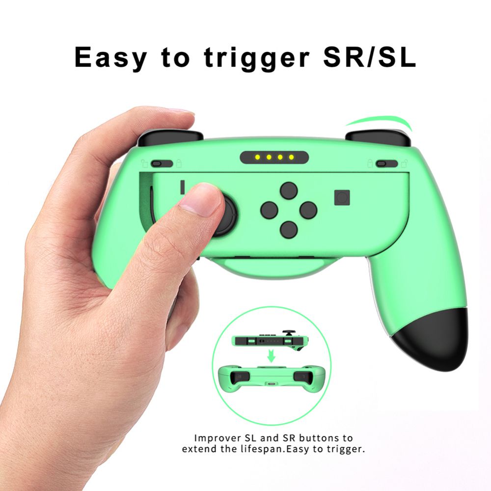 Manette jeux vidéo,poignée Oled pour Switch, support de Charge ...