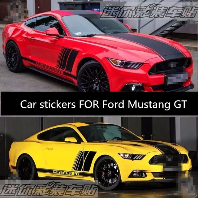 Mustang gt decals store