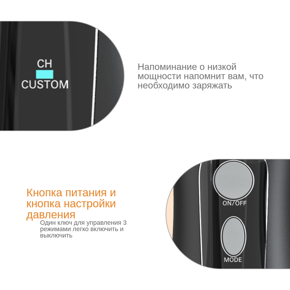 Портативный ирригатор для полости рта Mornwell с сумкой для путешествий ...
