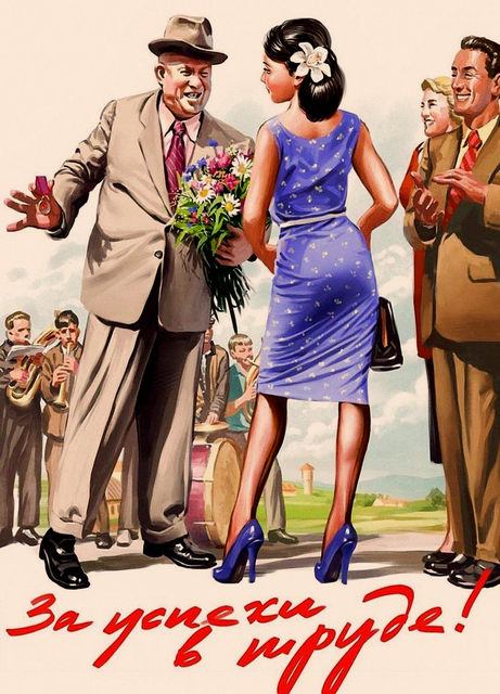 Retro Sexy Pin Up Girl Art Wallpaper Grafik Dinding USSR, 51% OFF