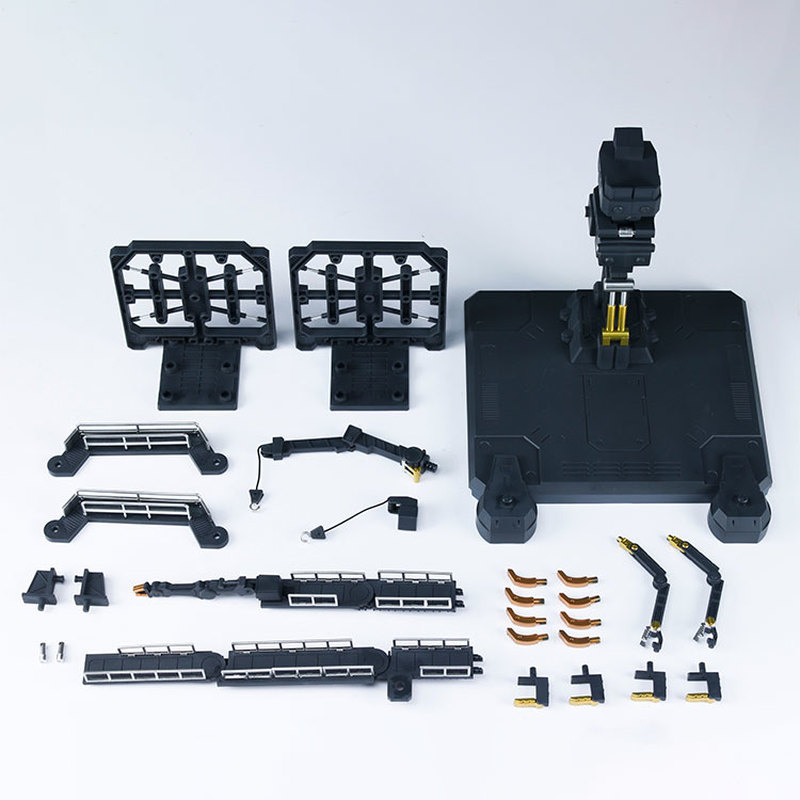 Gundam Model Kit Anime Figure 1/144 Universal Platform Hangar Garage ...