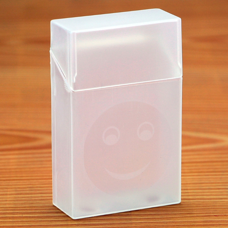 ETUI A CIGARETTE,Rouge--Boîte à cigarettes légère à couvercle ...