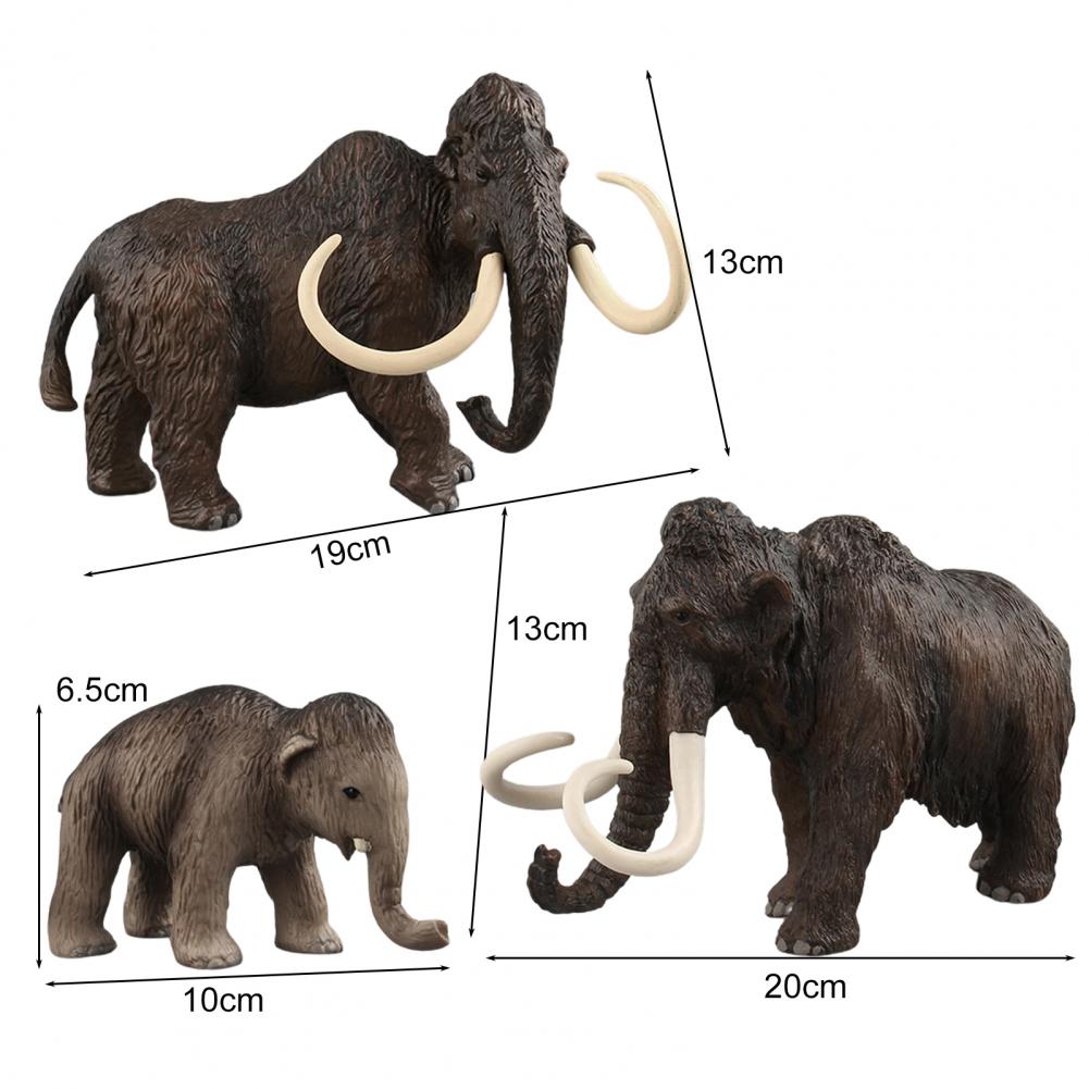 Arctic decor Animal figurine Mammoth figurine Figurines Art ...