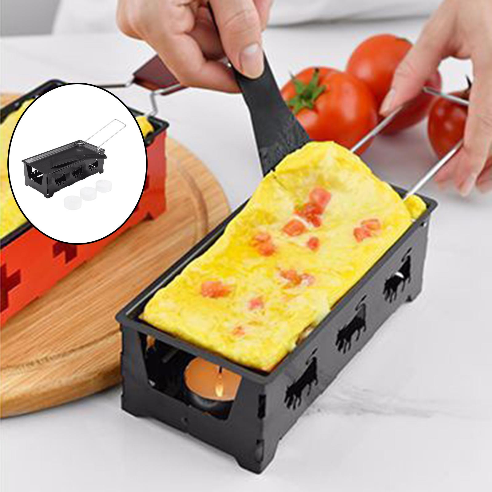 Portable Cheese Melter Pan Non-Stick Cheese Rotaster Baking Tray Baking ...