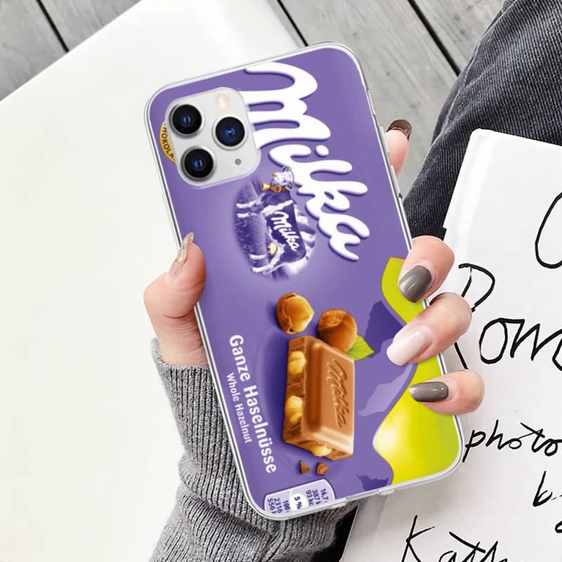 Case Iphone 8 Chocolate | Chocolate Phone Case Iphone 5s - Transparent ...