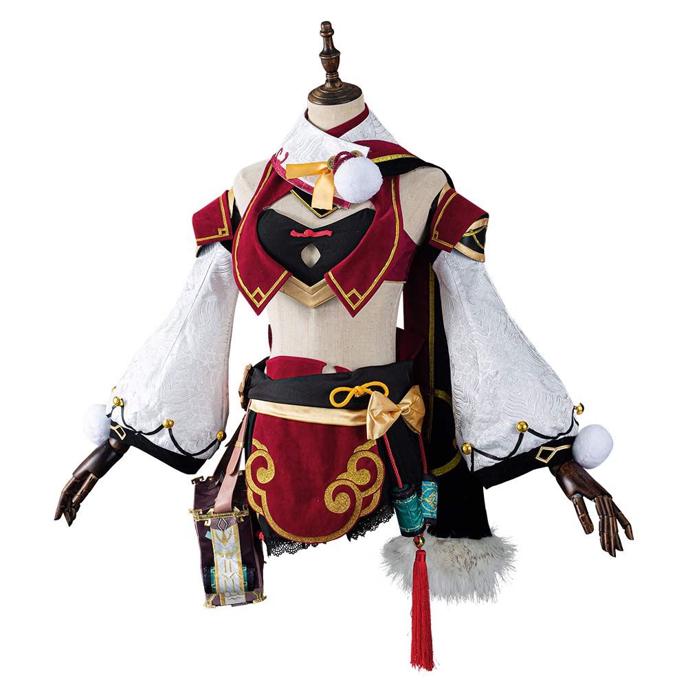 Game Genshin Impact Yan Fei Cosplay Costume - AllCosplay.com