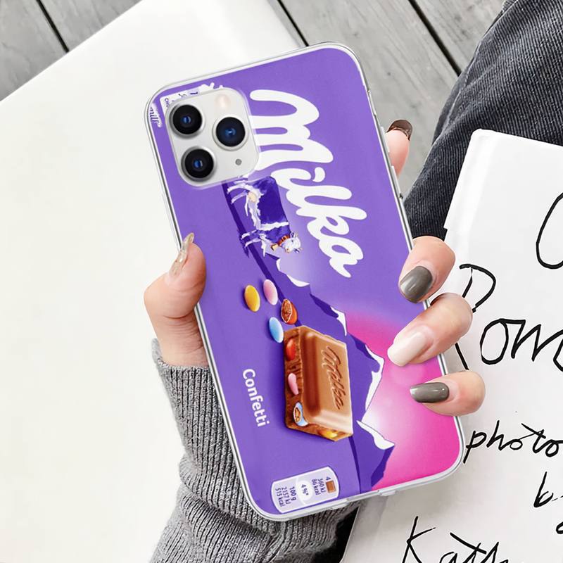 Case Iphone 8 Chocolate | Chocolate Phone Case Iphone 5s - Transparent ...