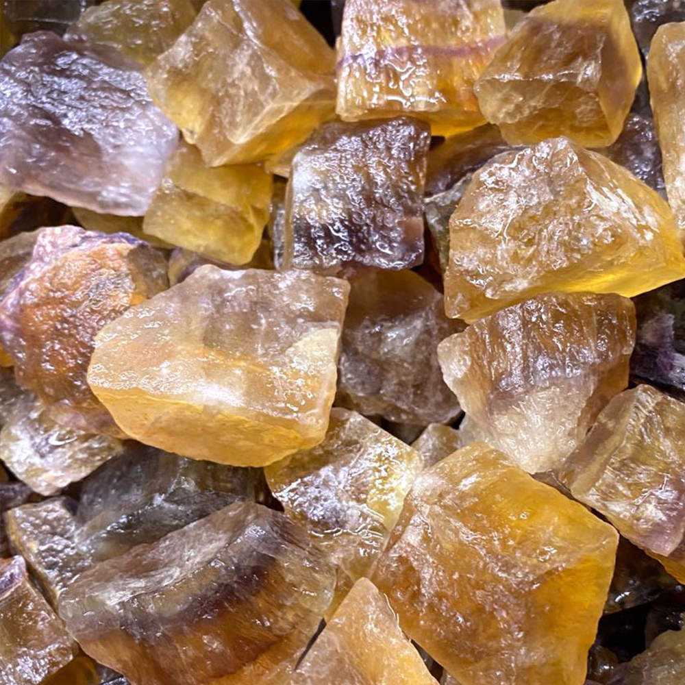 PIERRE VENDUE SEULE,100g--Cristal de Quartz brut en Fluorite naturelle ...