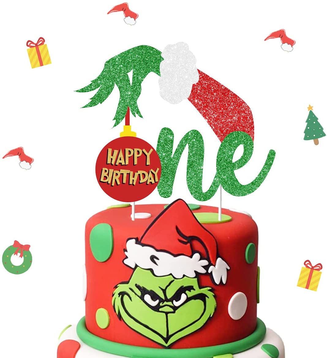 Paper & Party Supplies Party Supplies Party Décor Grinch Birthday Party ...