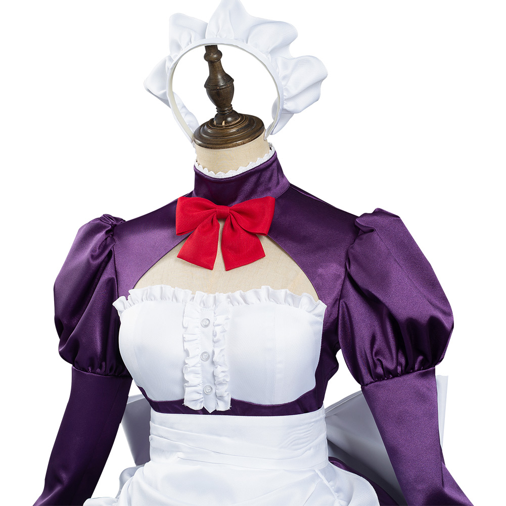 Anime High Rise Invasion Cosplay Maid-fuku Kamen Cosplay Costume ...