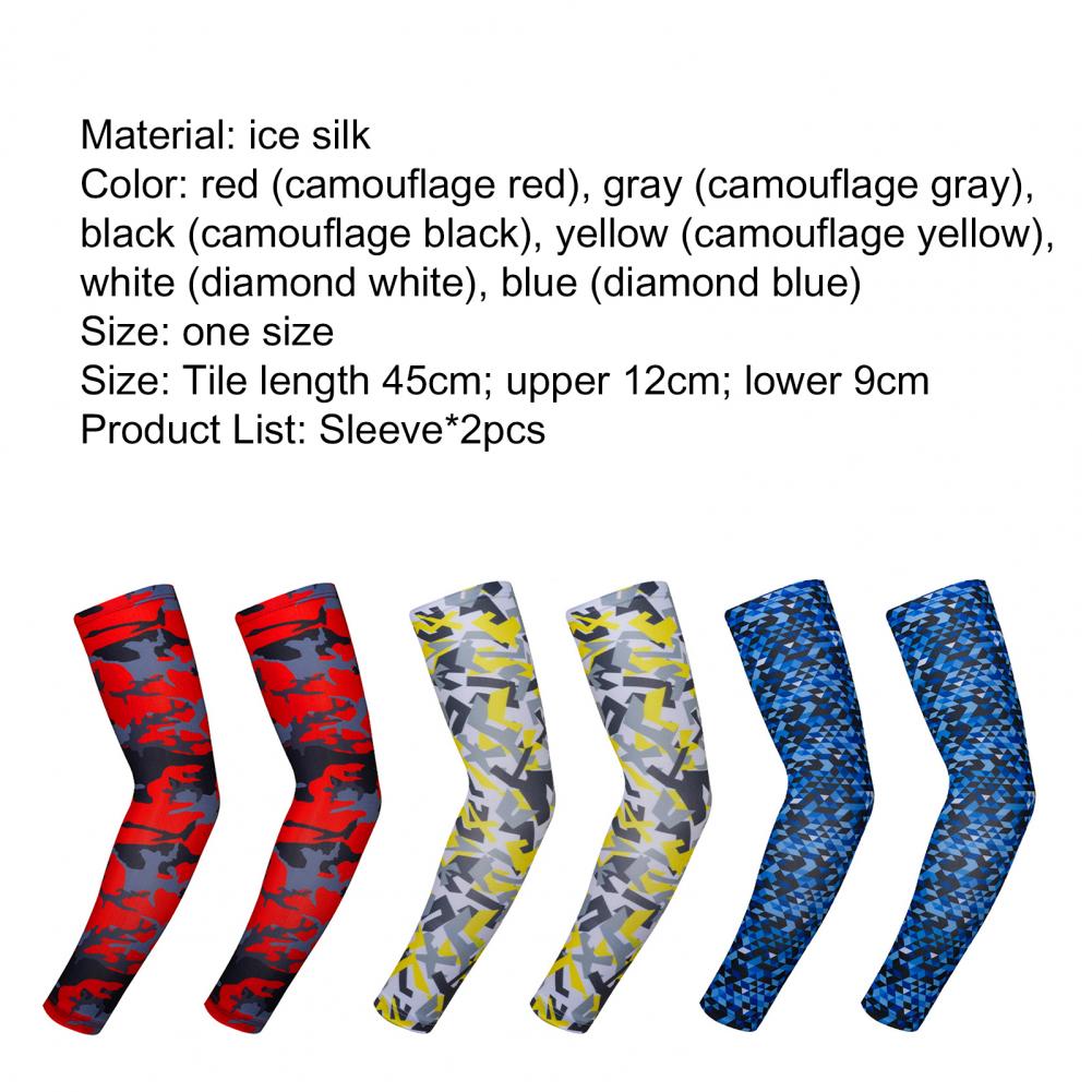 Manchon Bras - Rouge - Doux, Respirant, Extensible - Protection UV ...