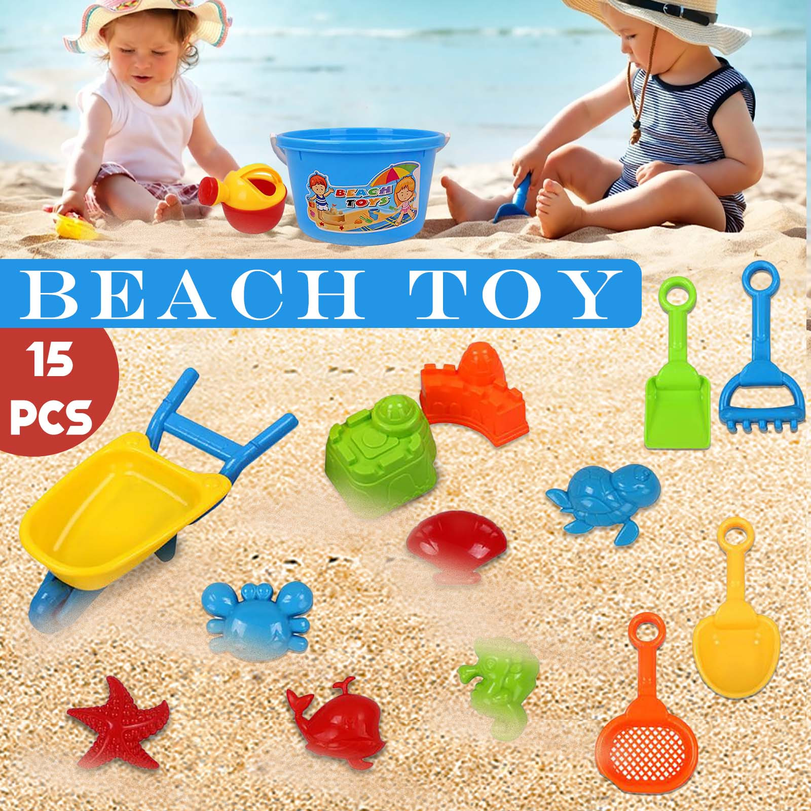Big Labels Petits prix Greatangle 4 pièces nouveauté Mini Plage Jouets ...