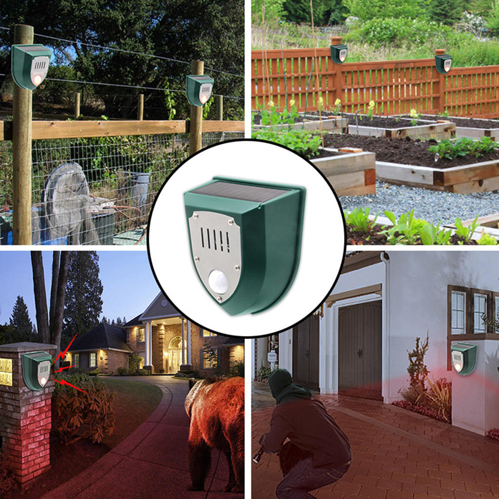 Anti nuisible,Répulsif d'avertissement pour animaux, alarme anti ...