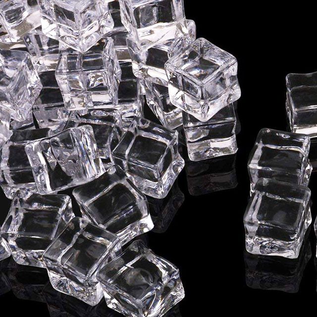 Acrylic Ice Cubes Square Shape