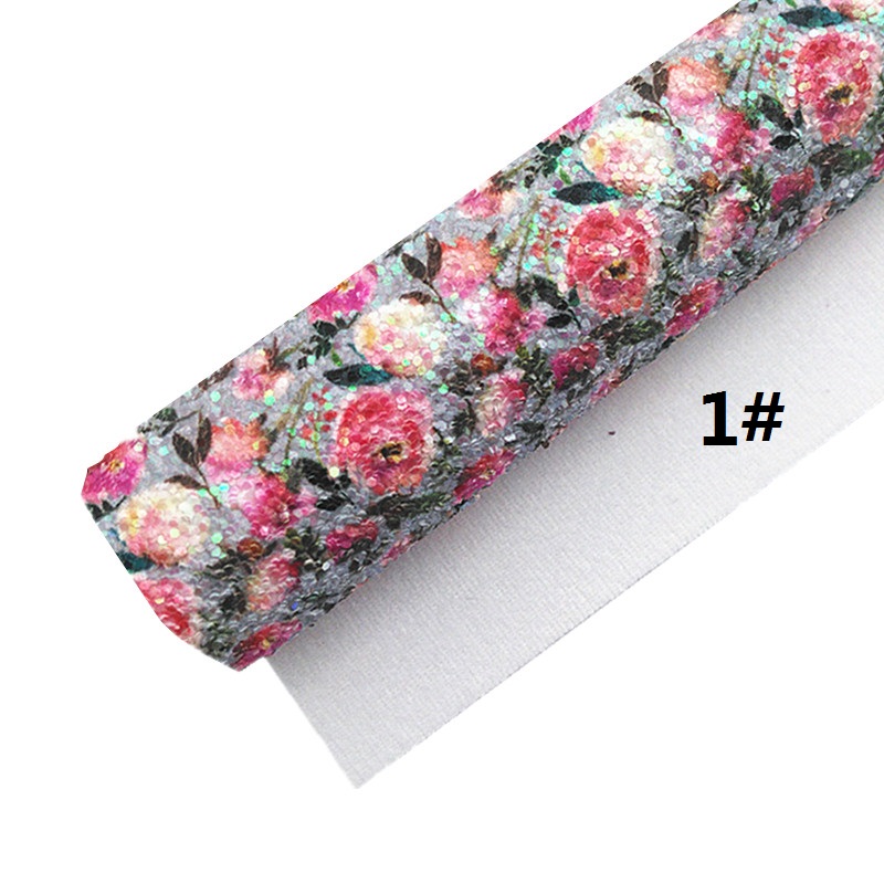 Materials Rose Gold Gold Silver Chunky Glitter Leather Fabric Vinyl ...