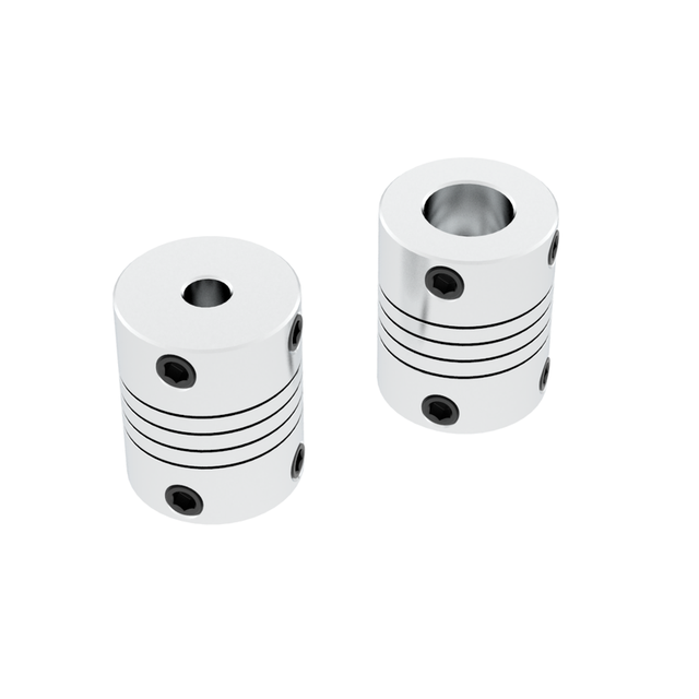 Free Ship,Aluminium Flexible CNC Stepper Motor Locking Shaft Coupler ...