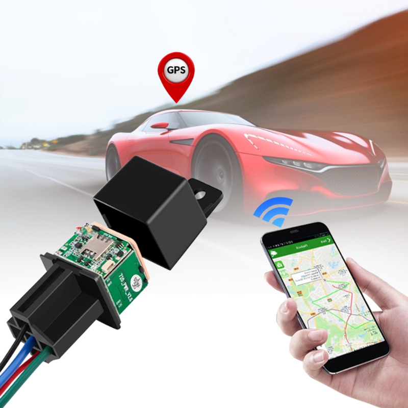 CJ720 Car Relay GPS Tracker GSM Locator Remote Control Anti-theft ...