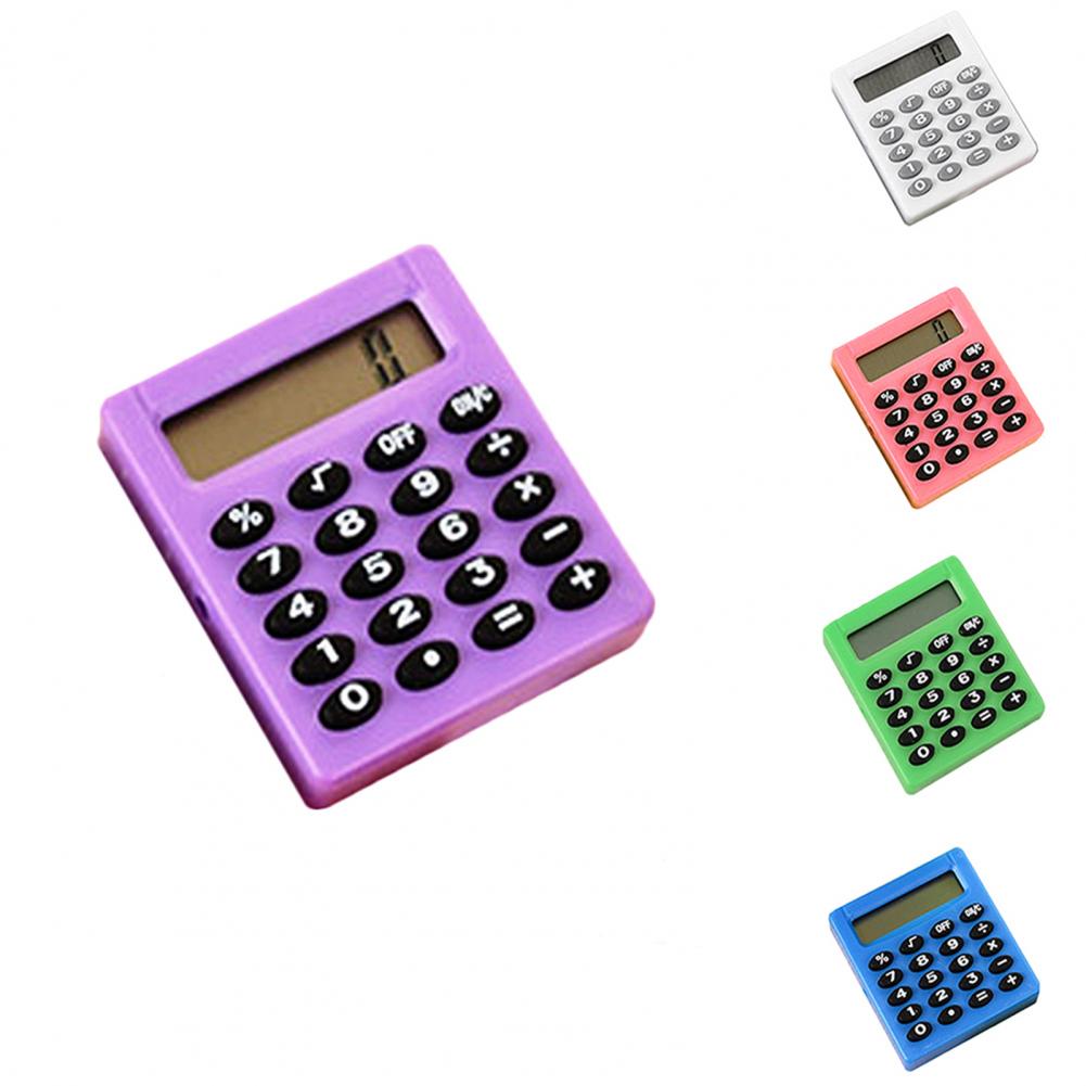 CALCULATRICE,Rose--Mini calculatrice Portable avec écran à 8 chiffres ...