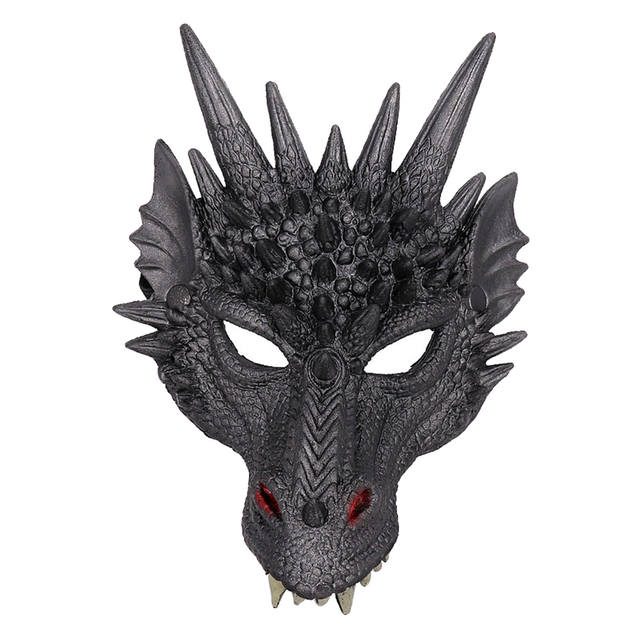 Evil Black Dragon Mask