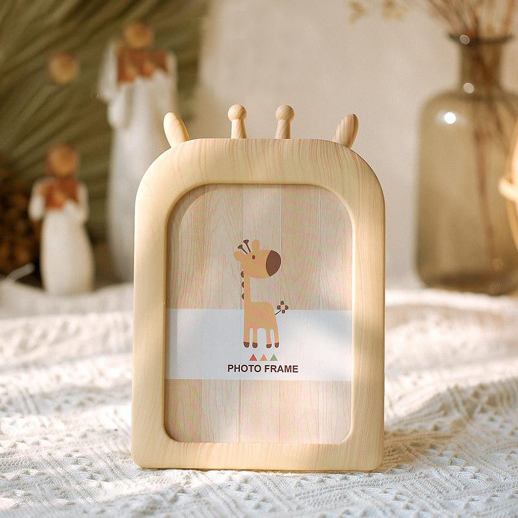 CADRE PHOTO,Beige Giraffe--Cadres Photo Vintage Haute Définition Pour ...