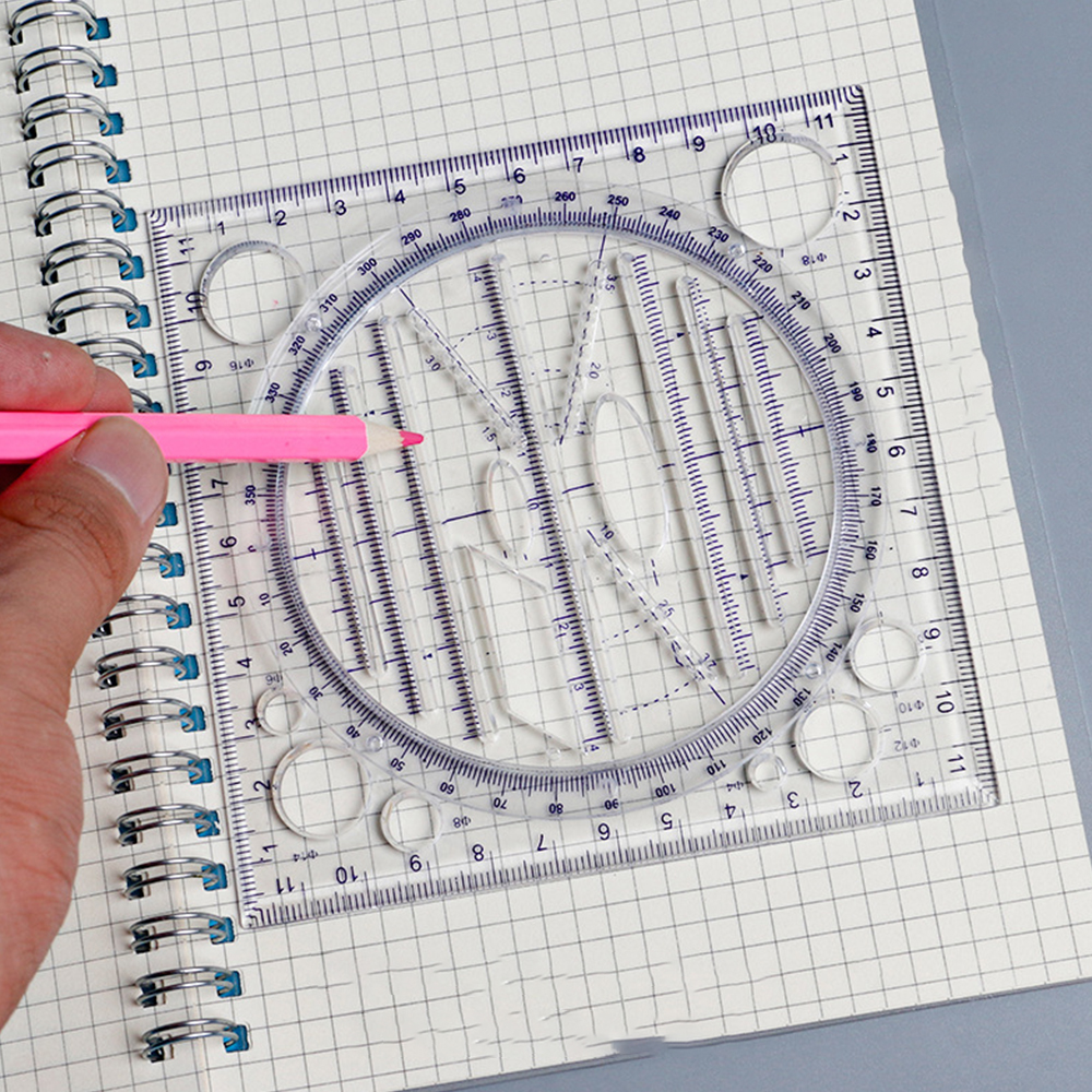 BLANCHE - Règle de dessin multifonction, Design artistique ...