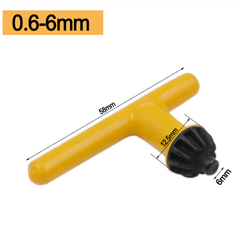 CLE A MOLETTE,0.6-6mm--Clé perceuse à main, pistolet, clé de forage ...