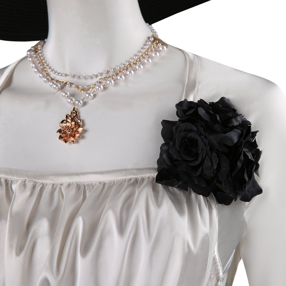 Game Resident Evil Village Alcina Dimitrescu Outfits Cosplay Costume ...