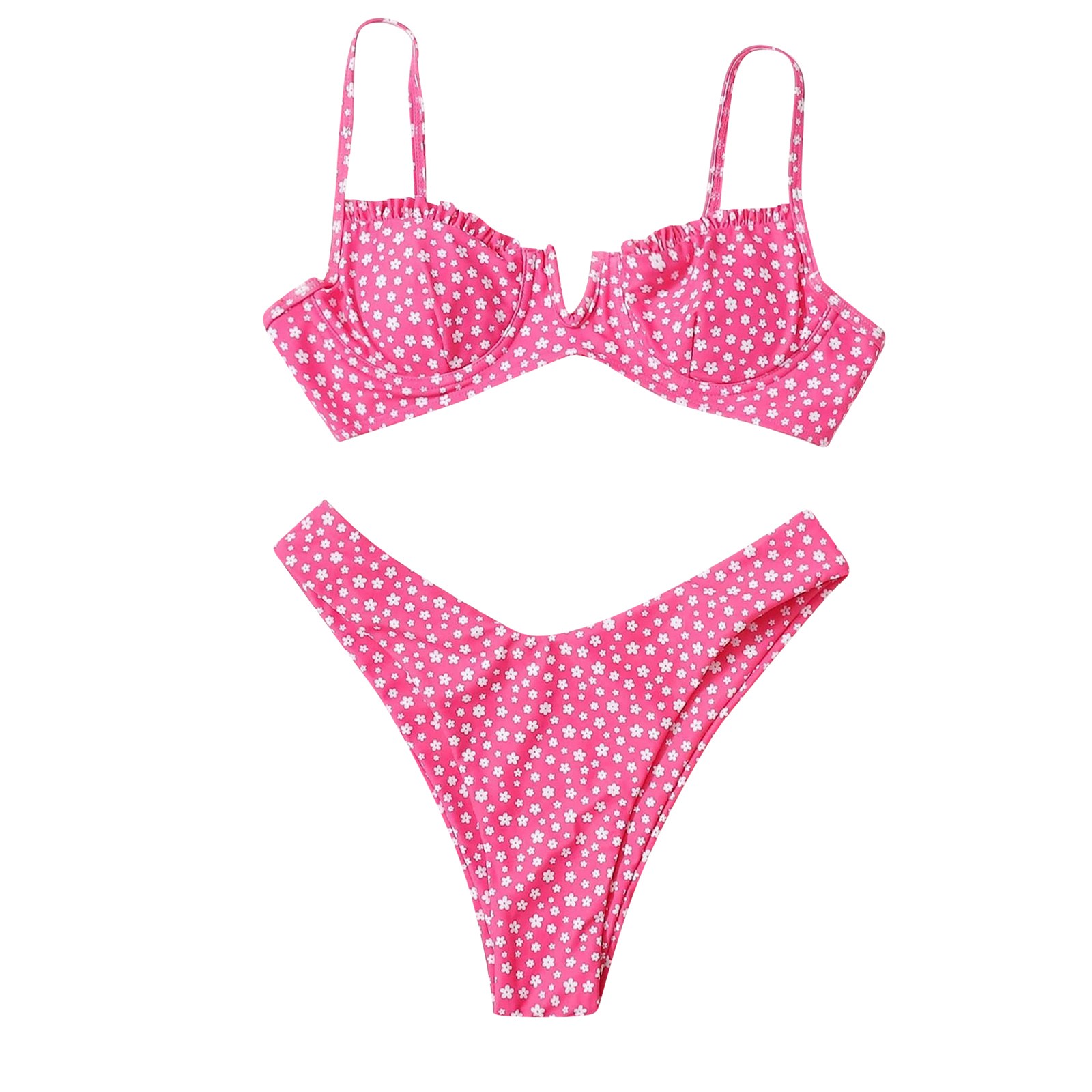 2021 Womens Swimwear 2021 Sexy High Waist Bikini Set Women Bandeau 2021 Womens Swimwear 2021 Sexy High Waist Bikini Set Women Bandeau