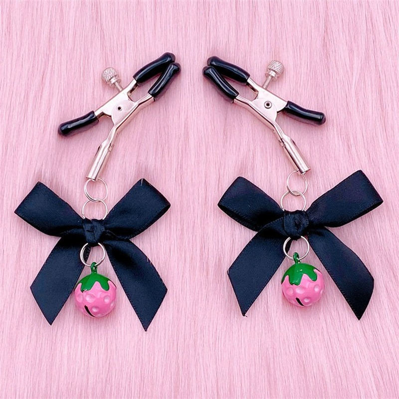 Pince à mamelon réglable pour femme, pince à sein, Bdsm, fraise, petite ...