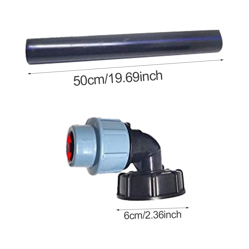 Gardening Pyude IBC Tank Connection Set Garden Water Hose Connector ...