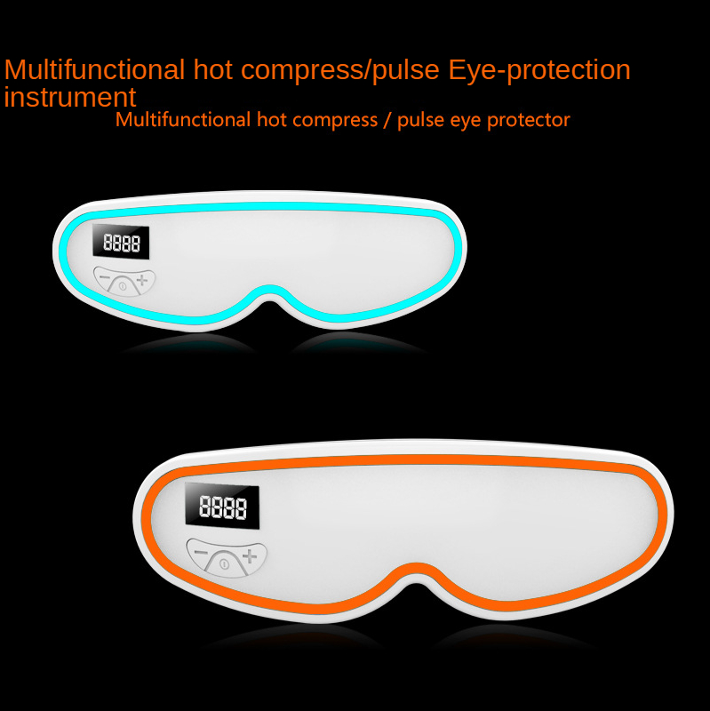 Noir - Compresse chaude pour la protection des yeux, Massage des yeux à ...