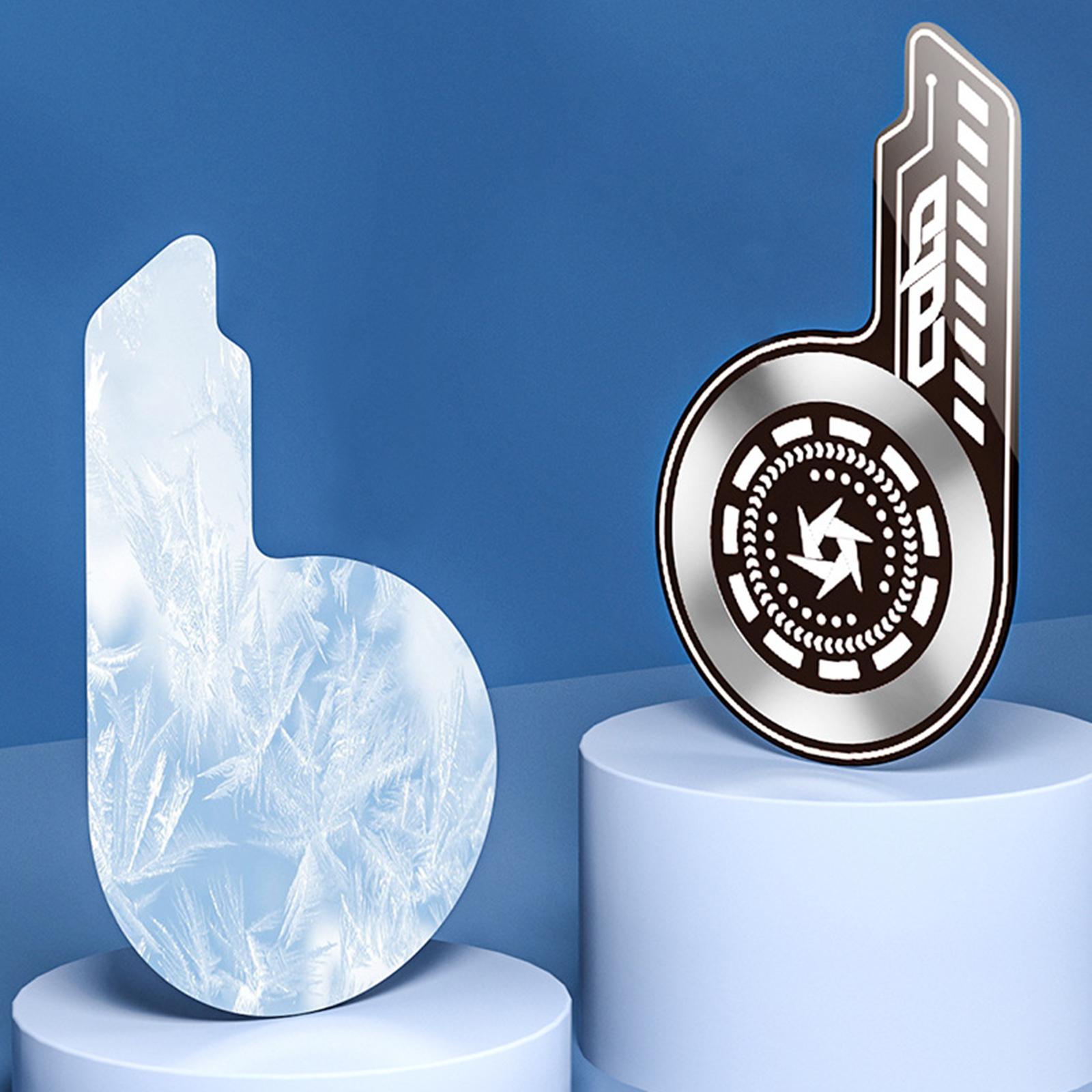 Ventilateur console,Portable Phone Cooler Pad Heatsink Sticker Holder ...