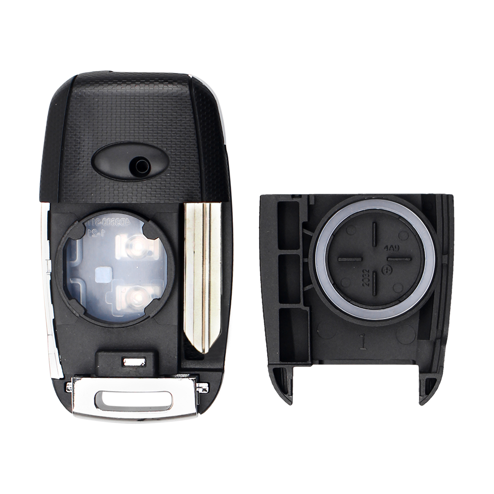 Lame 2BT HY18-Coque de clé de voiture à distance, Kia Carens, Ceed, Rio ...