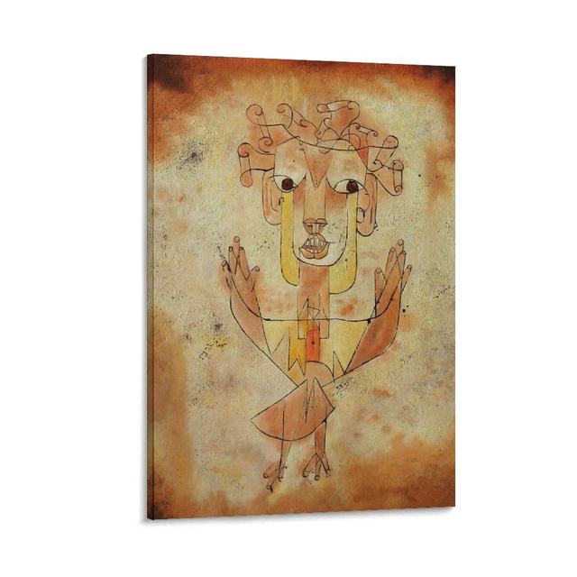 Paul Klee Pinturas Anjos Paul Klee Angelus Novus, Paul Klee Novo Anjo,