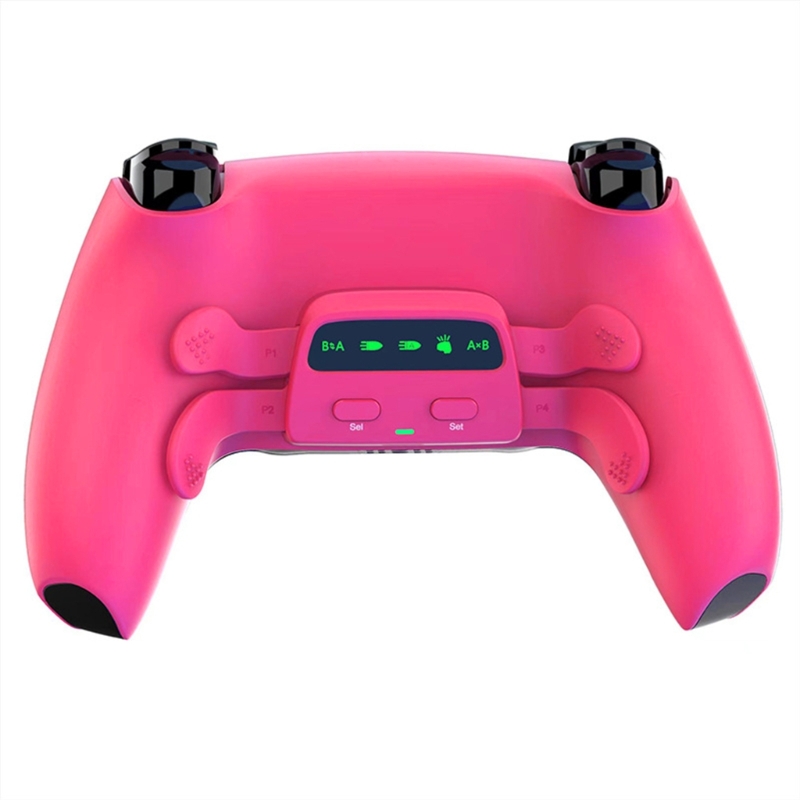 Back for ps5 Controller Programable 4Key Mapping with LED Indicator One-click Combo Function 4 ...