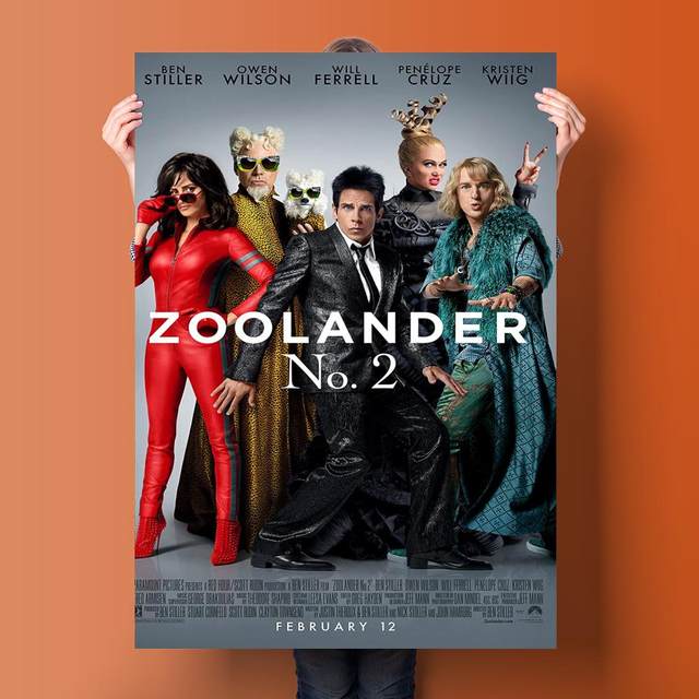 Zoolander Poster