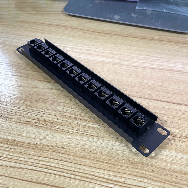Panneau de raccordement CAT5e 12 ports, adaptateur de câble RJ45, prise ...