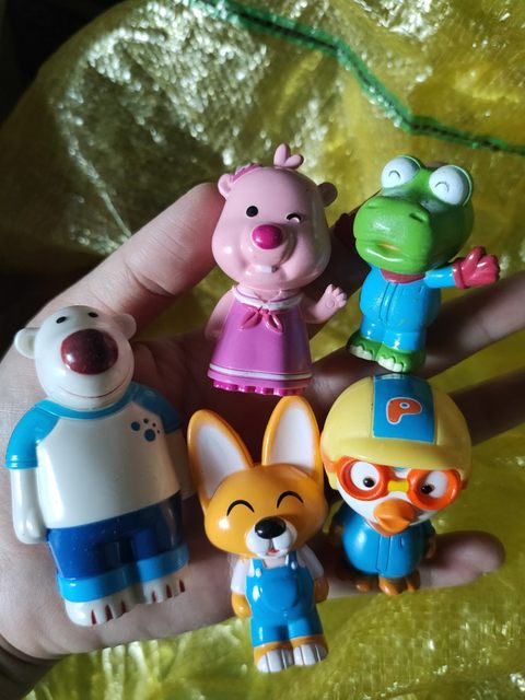 kawaii Korean children s cartoon cartoons for educational intelligence pororoing figure model toys children gifts AliExpress