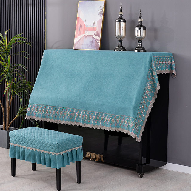 Upright Piano Cover Piano Cover Dust Cover With Stool Cover, Thick ...