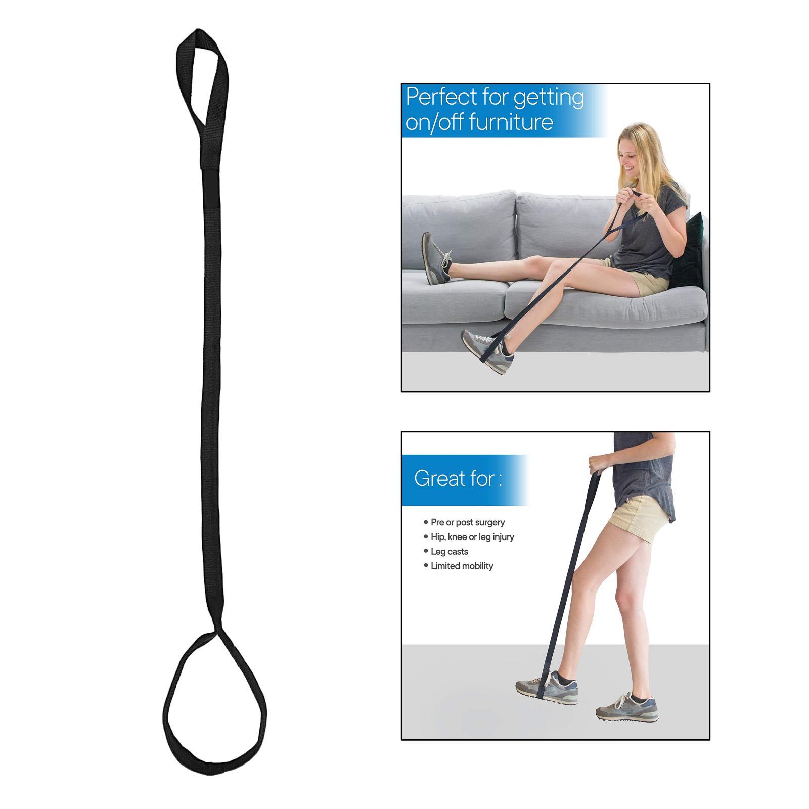 Leg Lifter Strap Foot Loop Hand Adult Senior Elderly Handicap ...