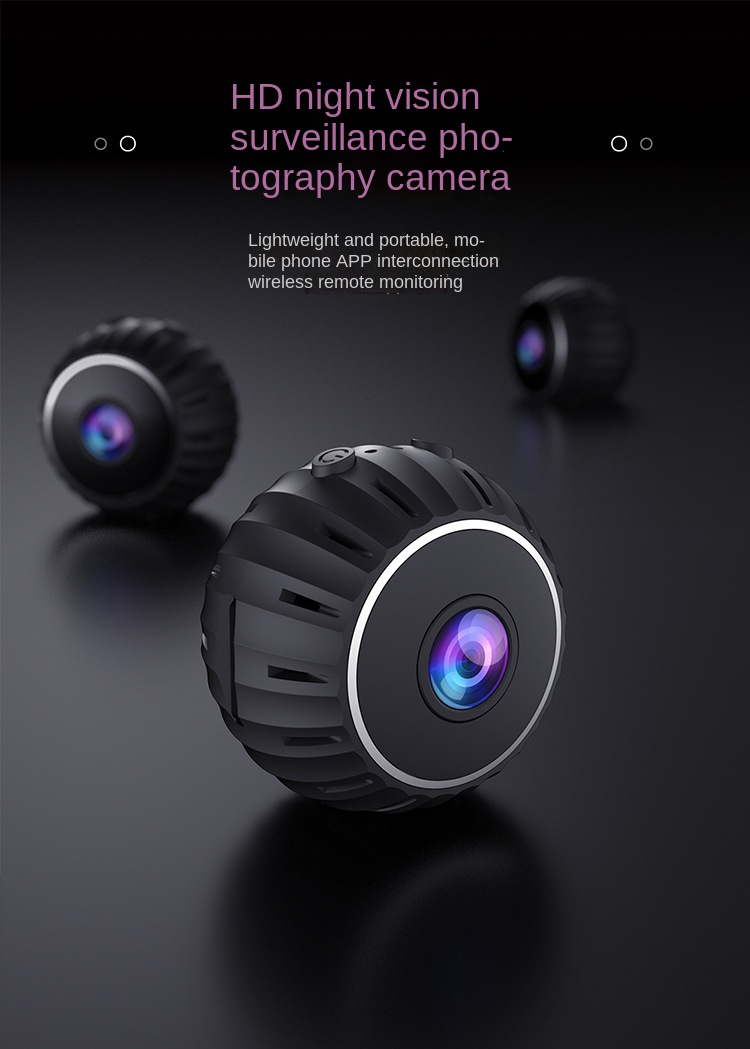 Caméra miniature,Mini caméra infrarouge H9 X10 HD 1080P, wifi, Version ...