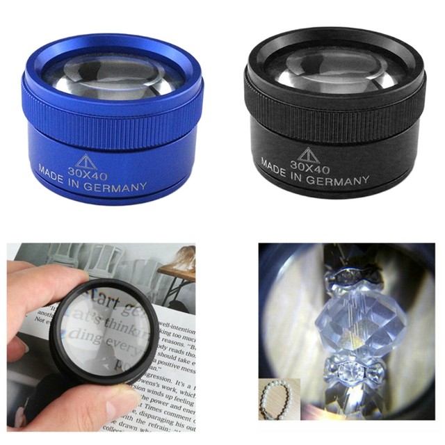 30x Optics Loupes Magnifier Loop Microscope Magnifying, 47% OFF