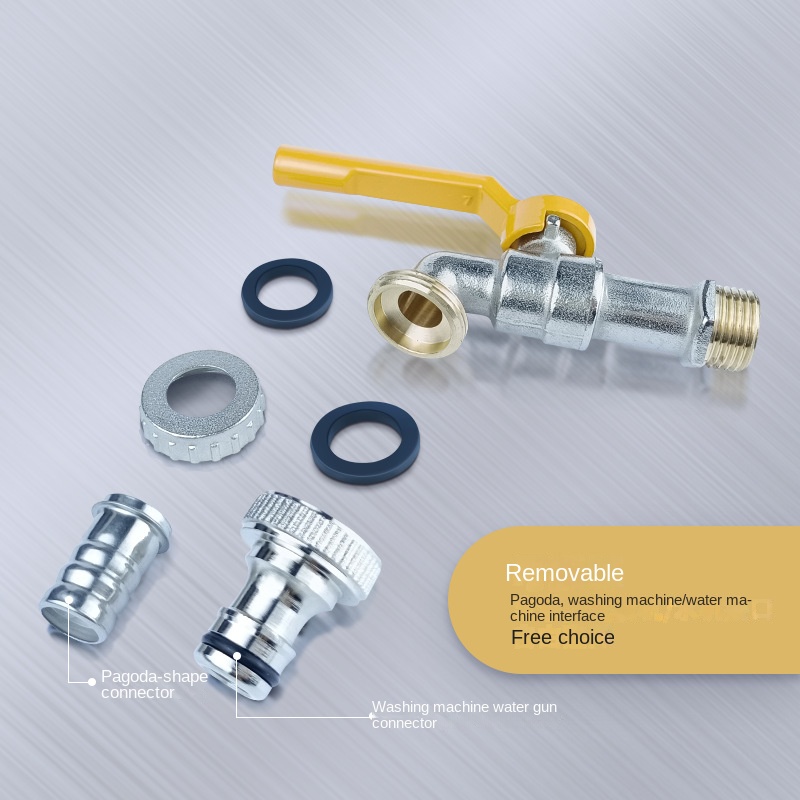 Set accessoires,Robinets en laiton pour jardin extérieur et balcon,robinet en laiton pour ...