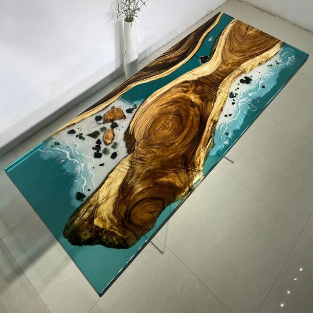 River table desk store