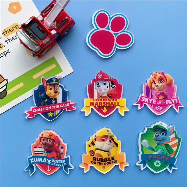 Paw Patrol Badge Rubble