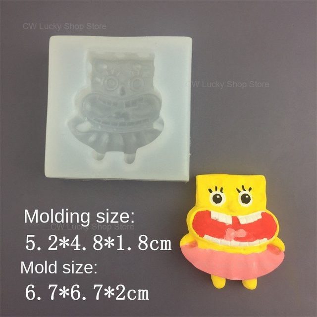 Spongebob Isst Eis Dicker Mann Mit Bart Und Perücke Isst Ein Eis Am