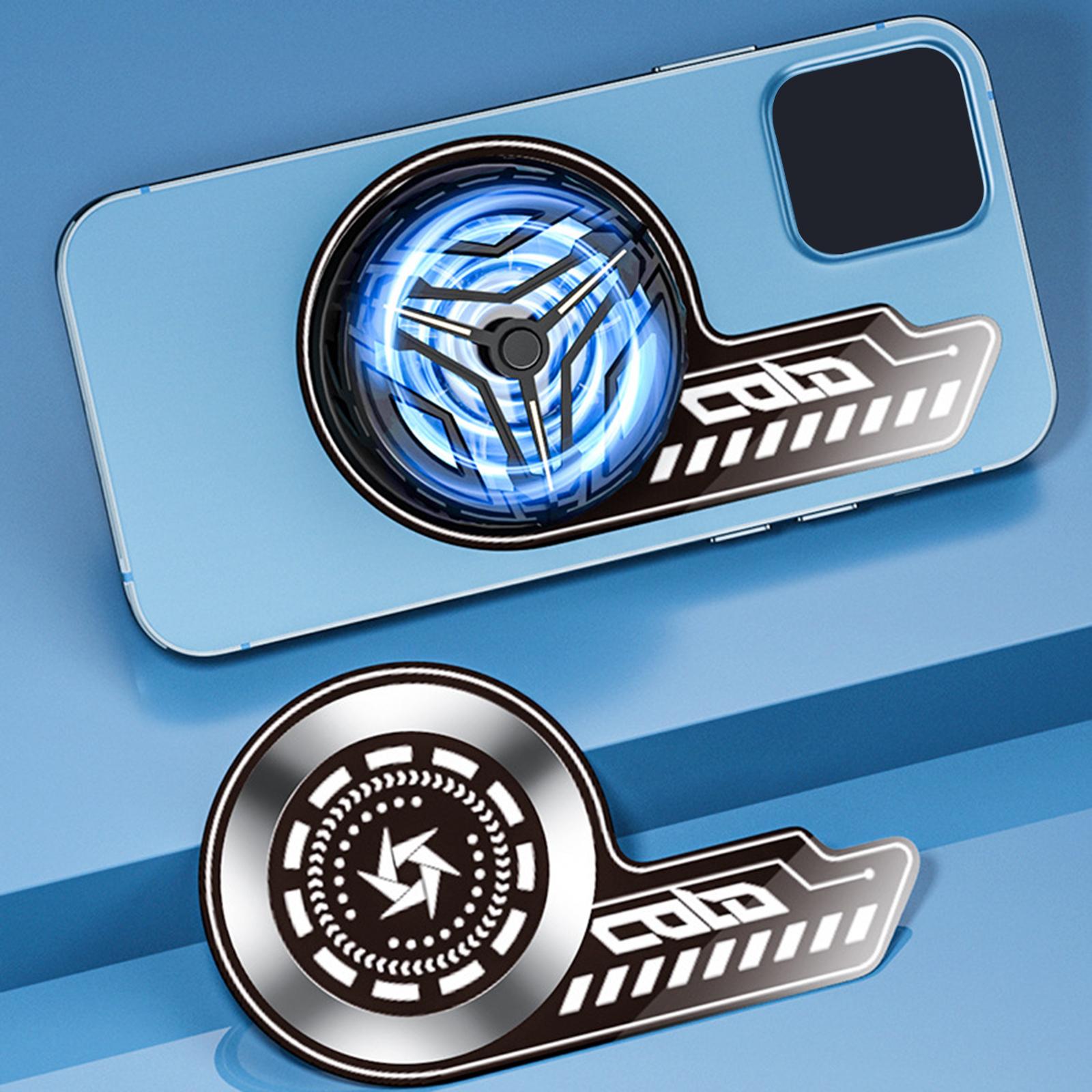 Ventilateur console,Portable Phone Cooler Pad Heatsink Sticker Holder ...